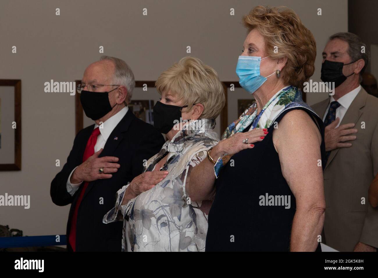 Les membres de la famille du Soldat de la première Guerre mondiale, le ...