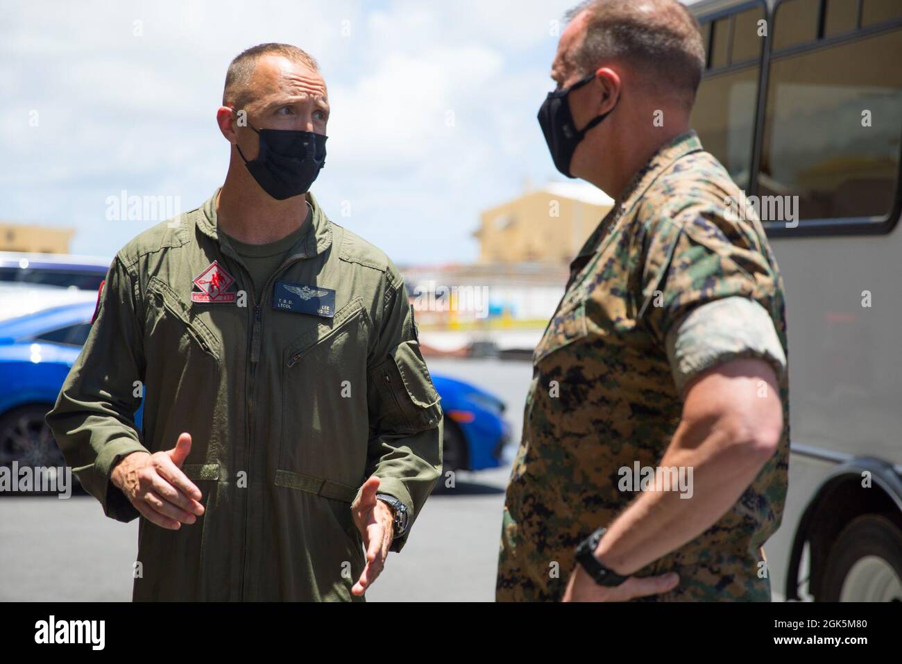 Le lieutenant-colonel Thomas Lee du corps des Marines des États-Unis ...