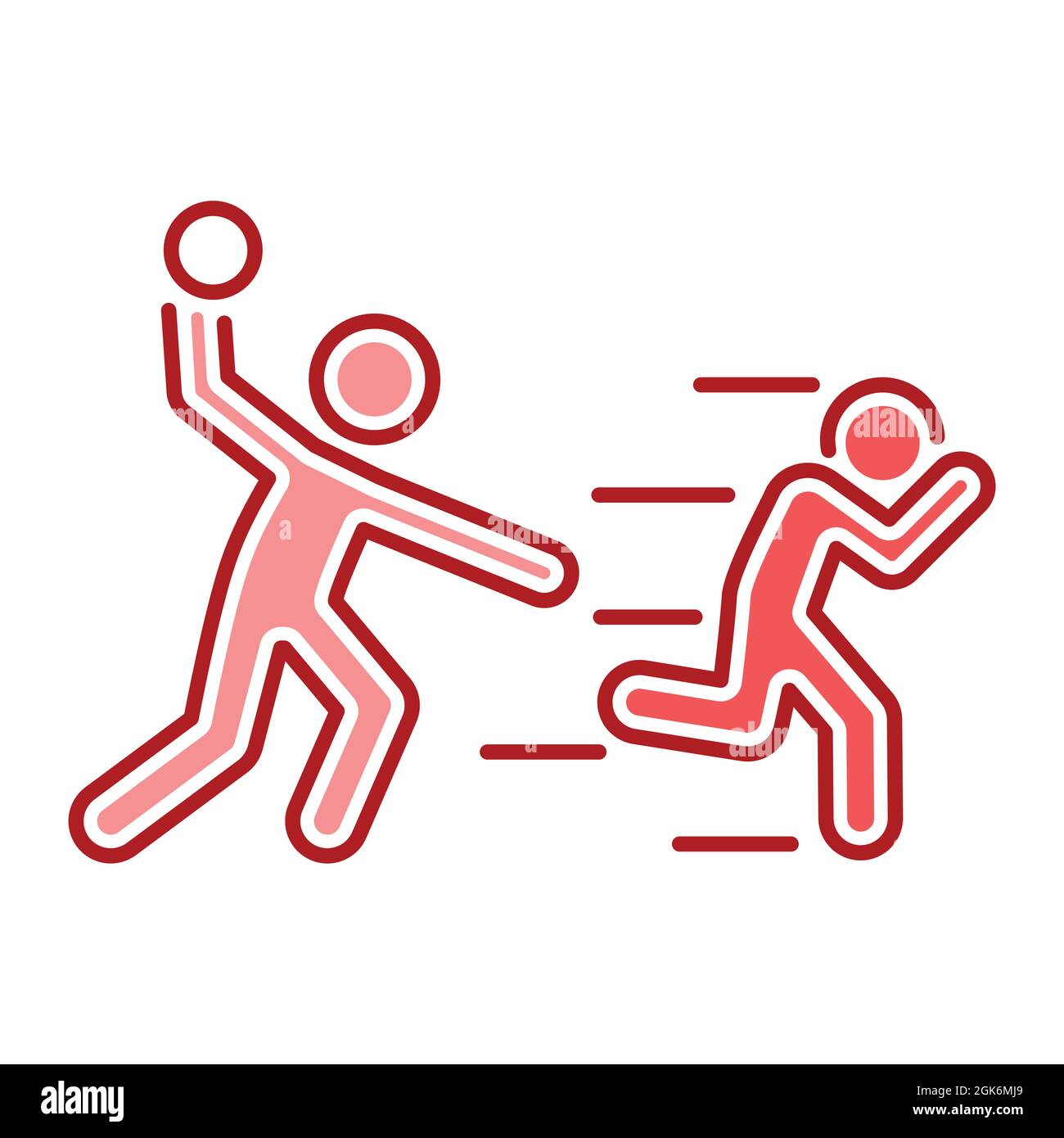 Moquerie enfant Banque d'images vectorielles - Alamy