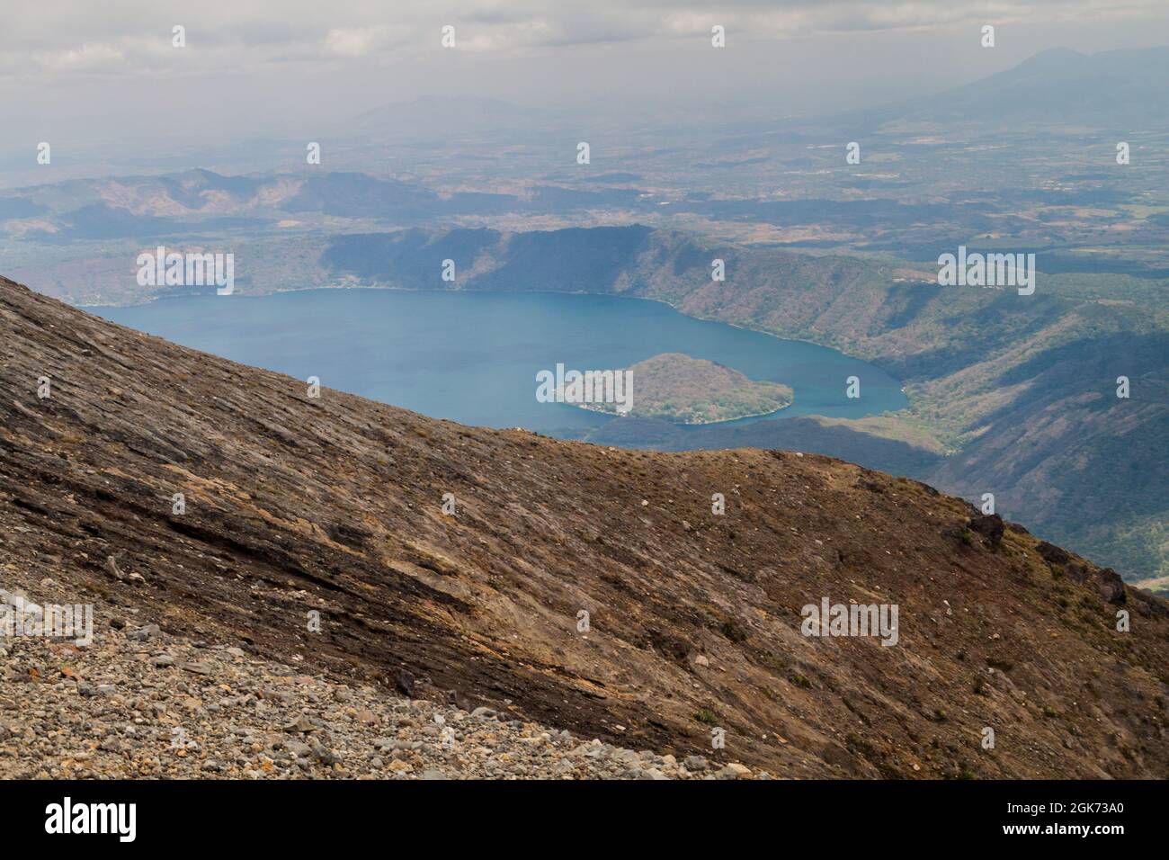 Lac de coatepeque Banque de photographies et d’images à haute ...
