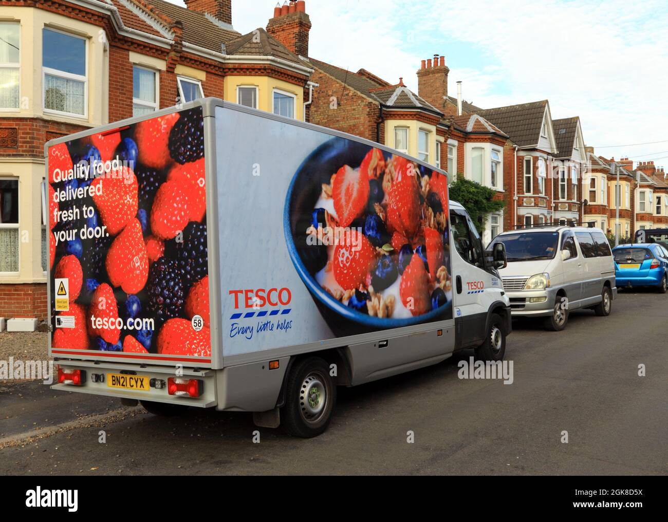 Tesco van Banque de photographies et d’images à haute résolution - Alamy