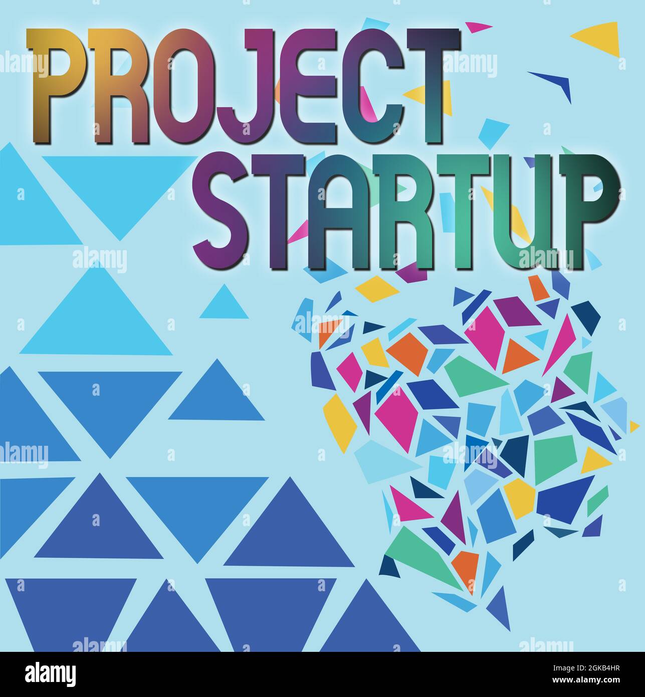 Texte d'écriture démarrage du projet. Idée d'affaires un projet fait ...