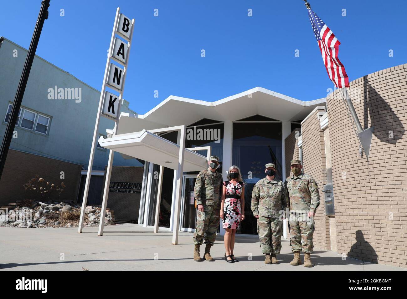 HIAWATHA, Kan. – Lieutenant-colonel Shawn Plankinton, 2e Bataillon ...