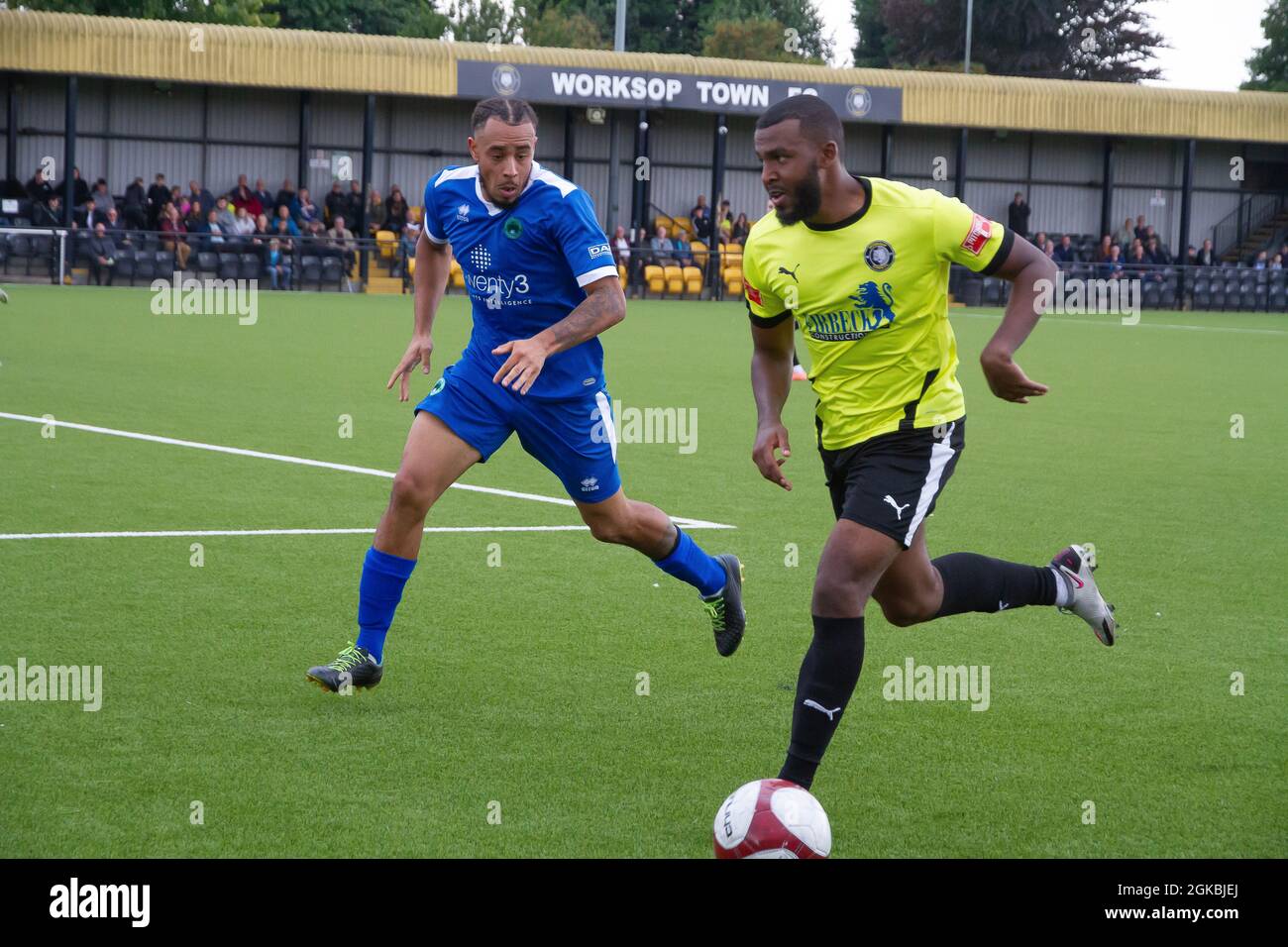 Worksop Town football Club fondé en 1861, le quatrième plus ancien club ...