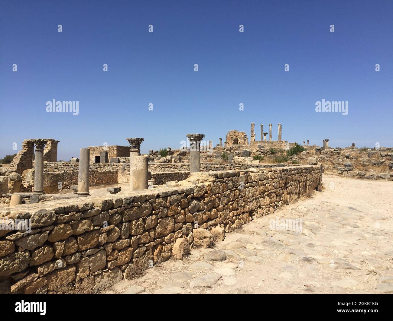 Archaeological site volubilis walili Banque de photographies et d ...