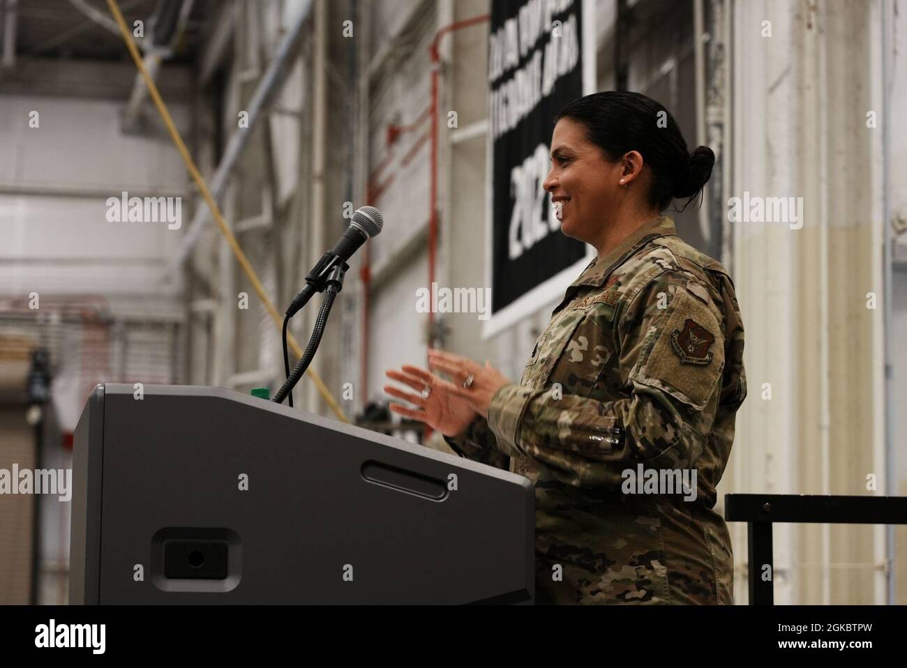 Le lieutenant-colonel Kimberly Stevens, le nouveau commandant du 919e ...
