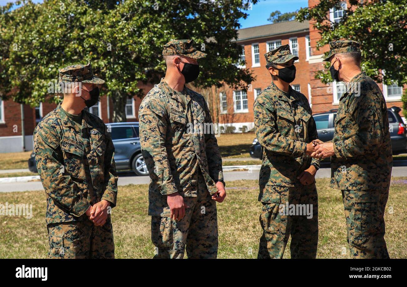 The commanding general for 2nd marine division Banque de photographies ...