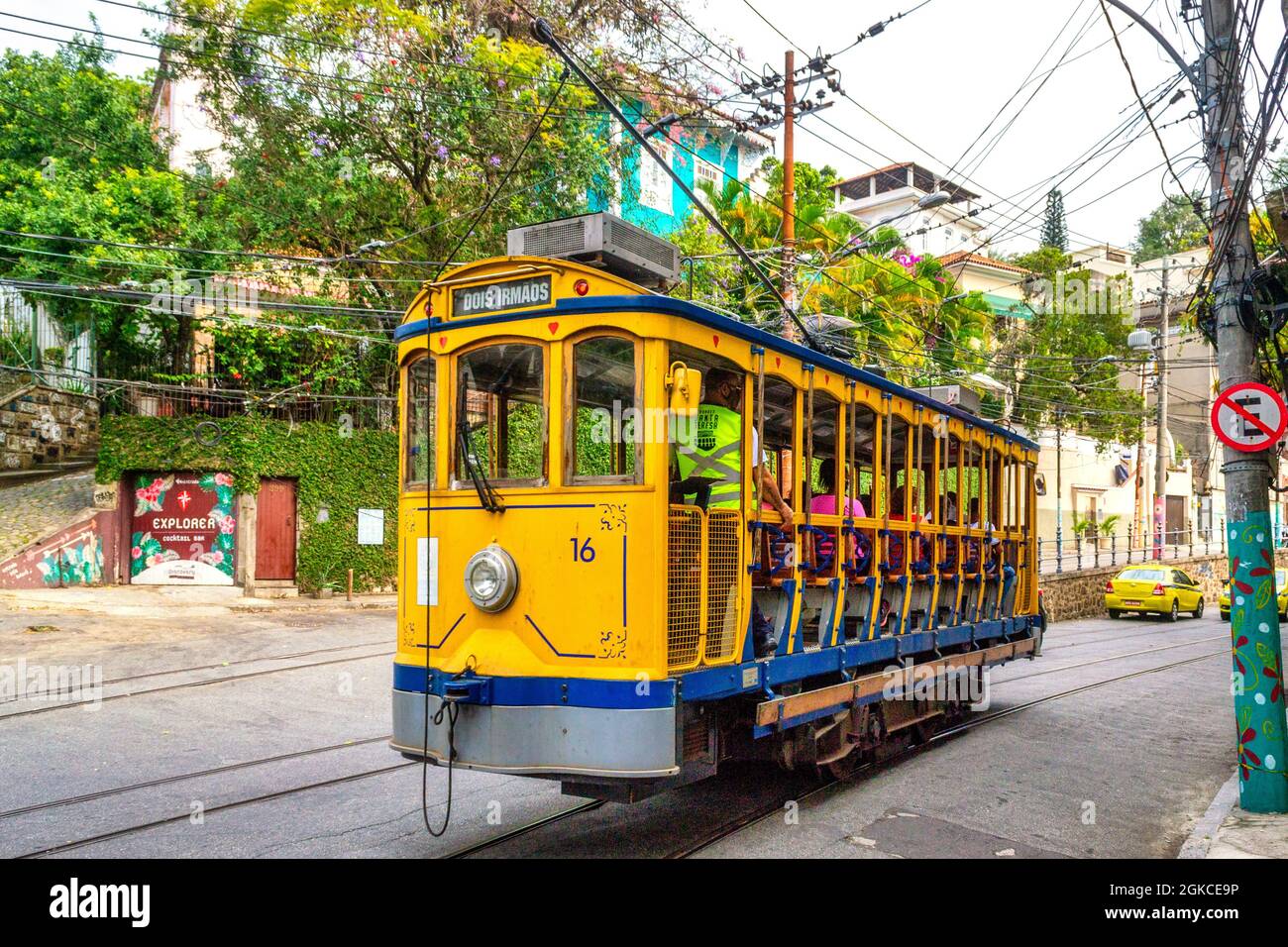 Tram ou tramway rio de janeiro Banque de photographies et d’images à ...