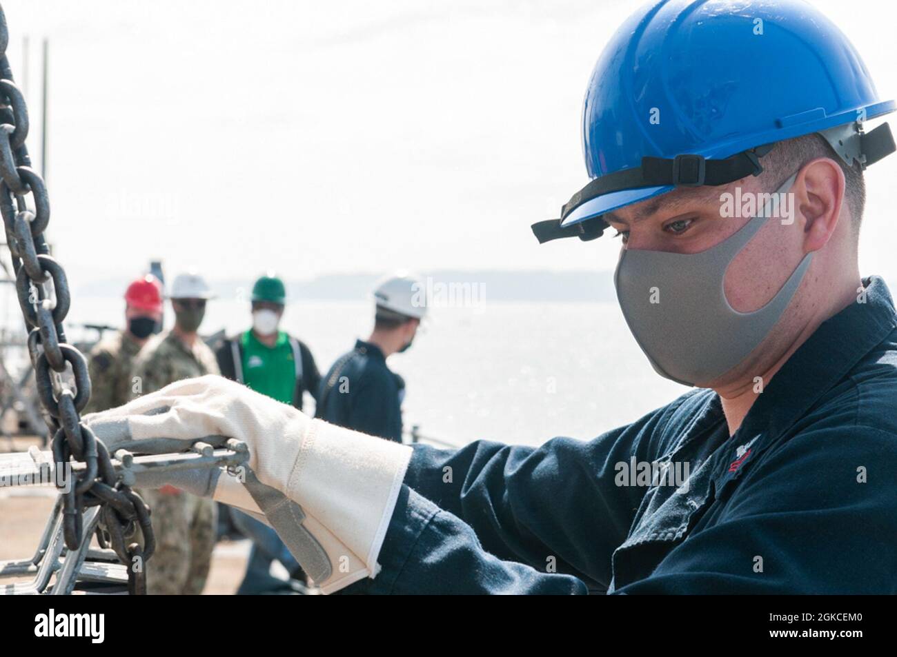 SAGAMI WAN (11 mars 2021) - Yeoman de première classe Robert Barker, de ...