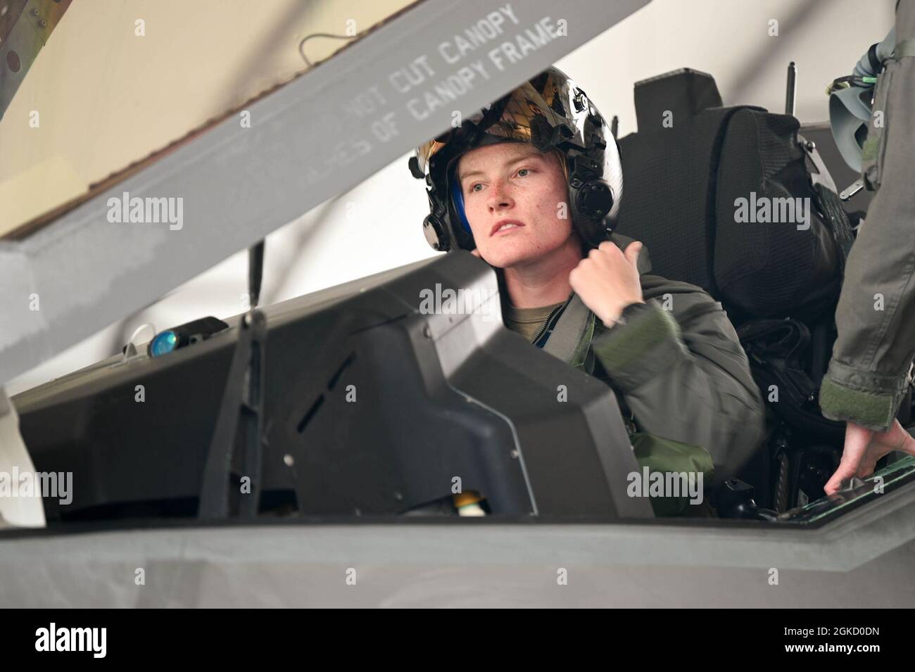 La 1re Lt Amanda Cannon de la U.S. Air Force, pilote étudiant F-35A du ...