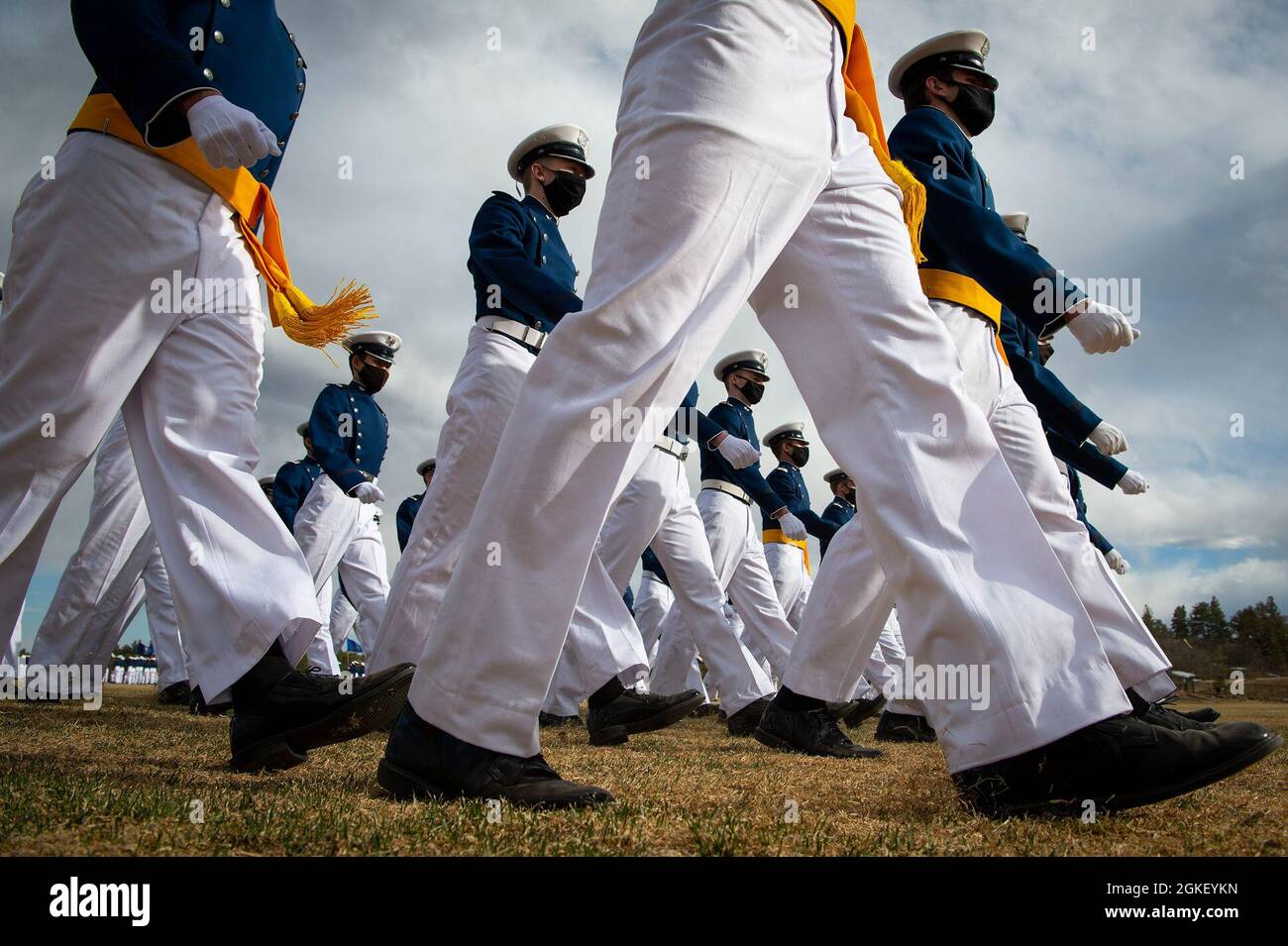 U.S. AIR FORCE ACADEMY, Colorado -- les cadets de l'US Air Force ...