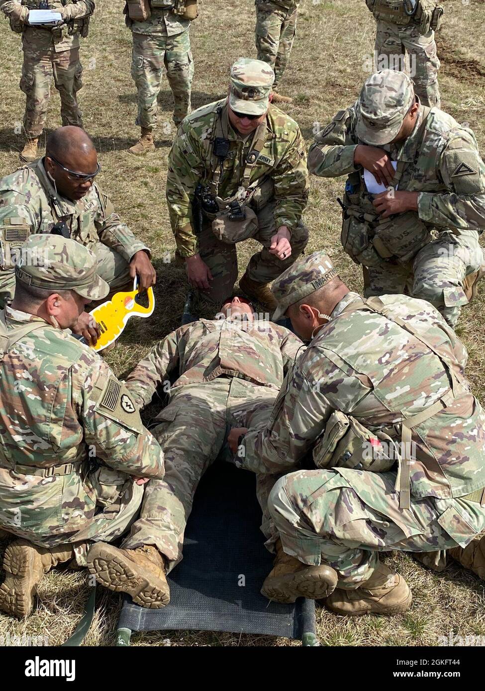 Sgt. Classe 1 Joseph Brown, Observateur de la médecine de combat ...