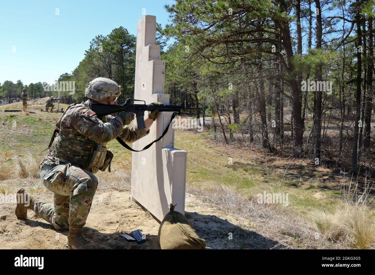 BASE COMMUNE McGuire-DIX-LAKEHURST (New Jersey) -- Un concurrent de la ...