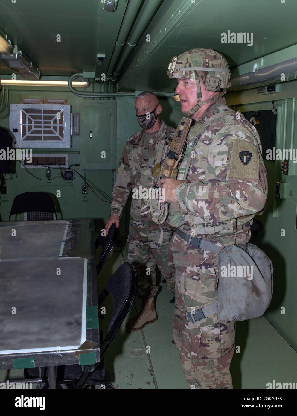 Le colonel Robin Stillwell du Commandement central de l’Armée des États ...