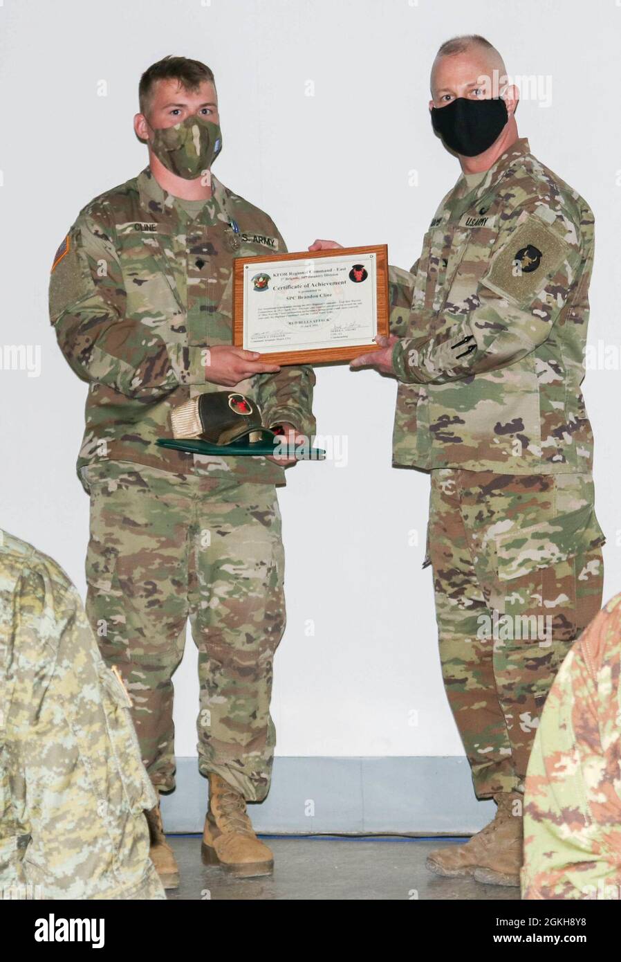 Le colonel Derek Adams, commandant du Commandement régional est de la ...