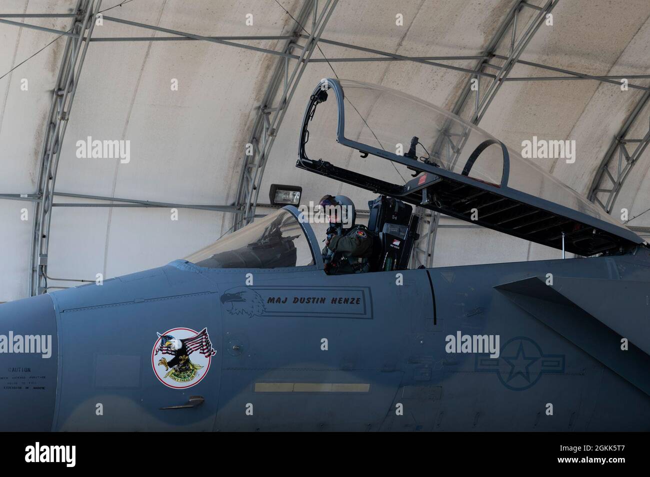 Le lieutenant-colonel Kurt Duffy de la US Air Force, pilote de la 173e ...