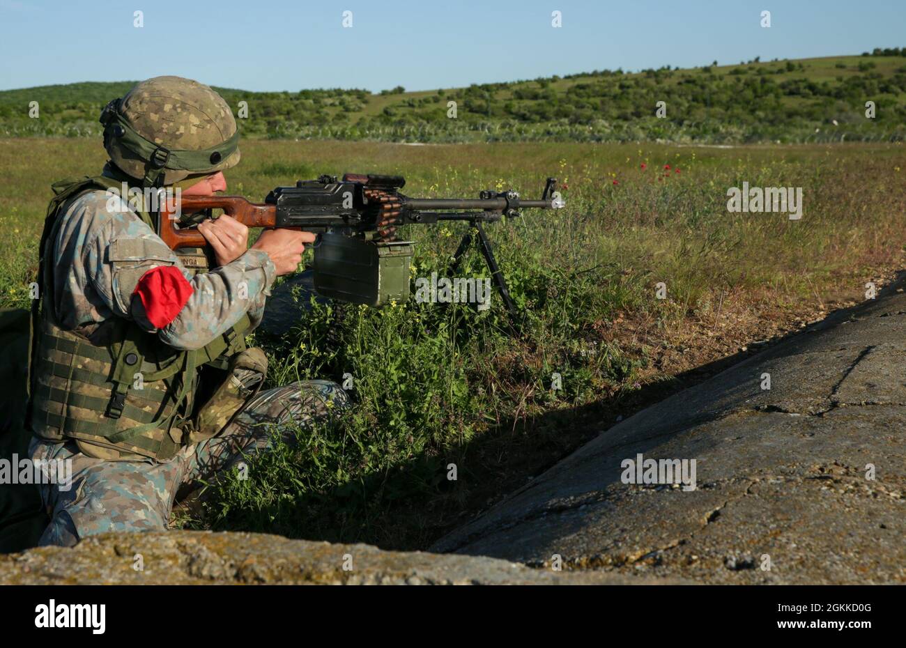 Pkm machine gun Banque de photographies et d’images à haute résolution ...