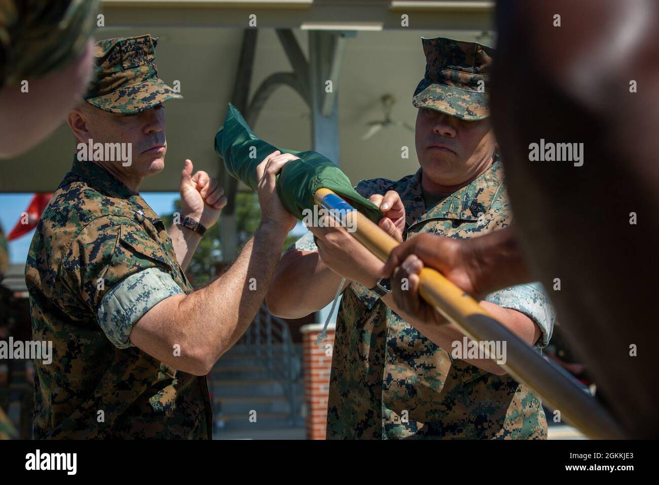 Le lieutenant-colonel Neil Berry du corps des Marines des États-Unis ...