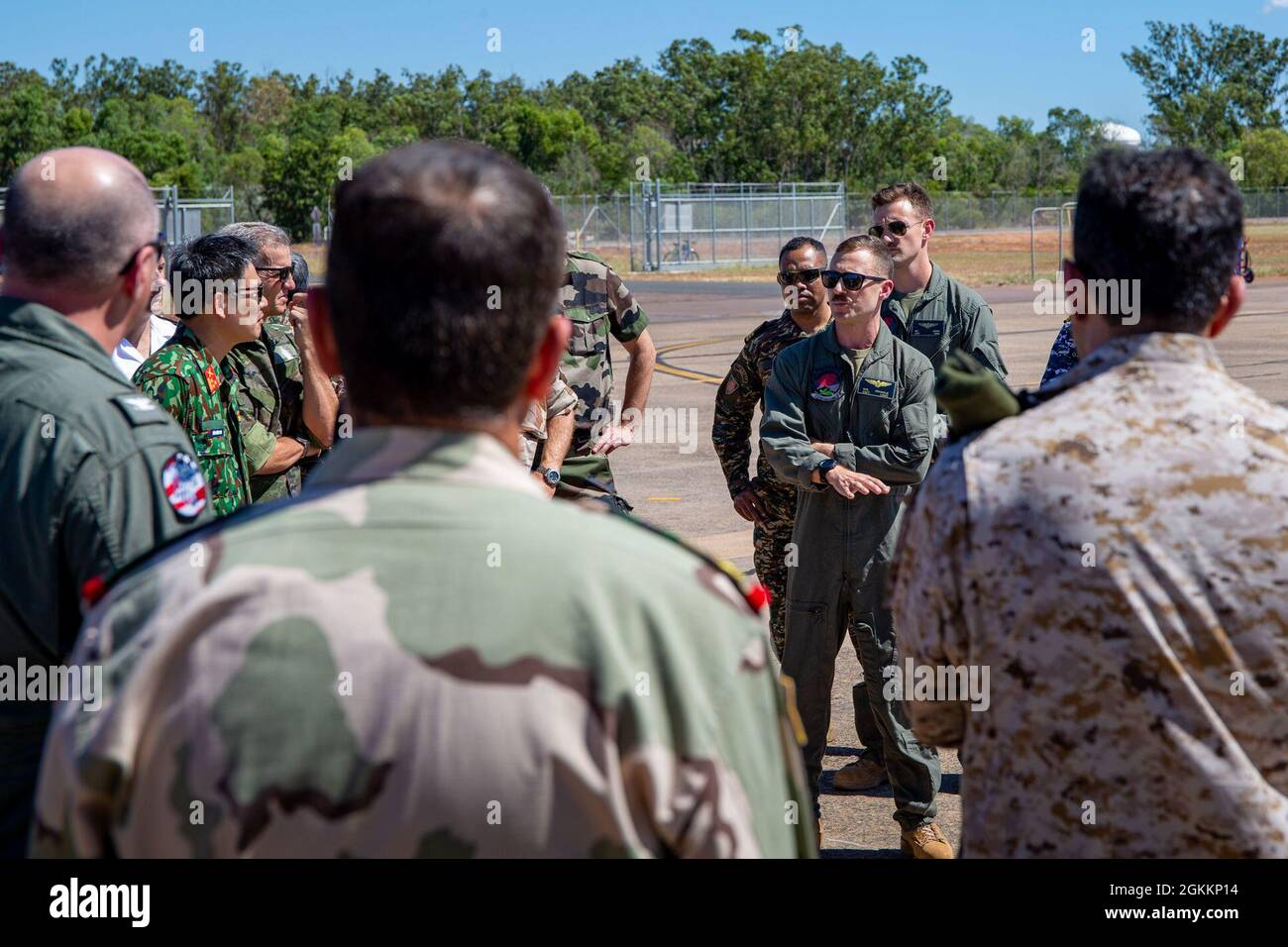 Matthew Schaidle, capitaine du corps des Marines des États-Unis, pilote ...