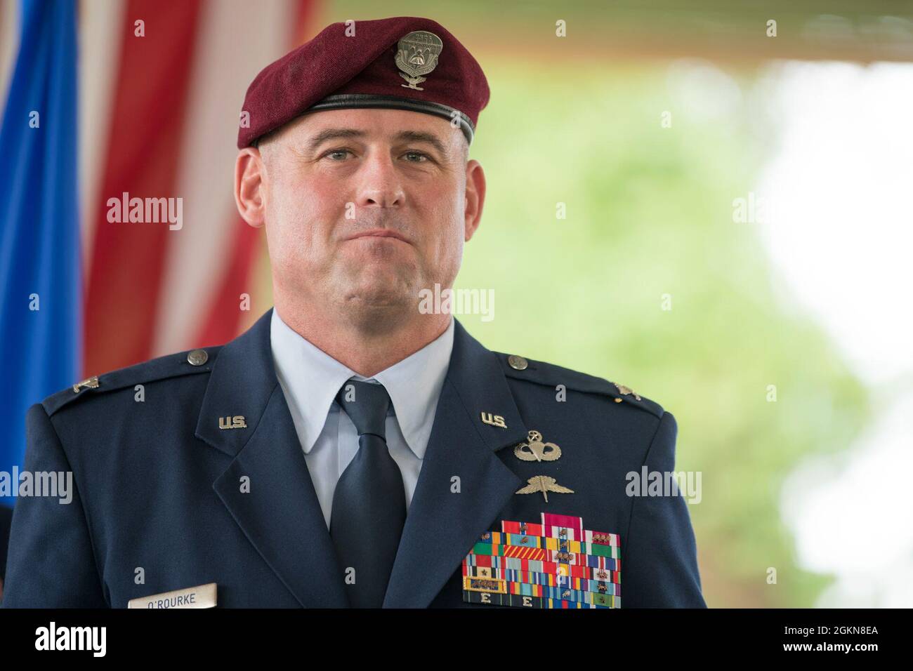 Patrick O’Rourke, commandant du 720e Groupe de tactiques spéciales de ...
