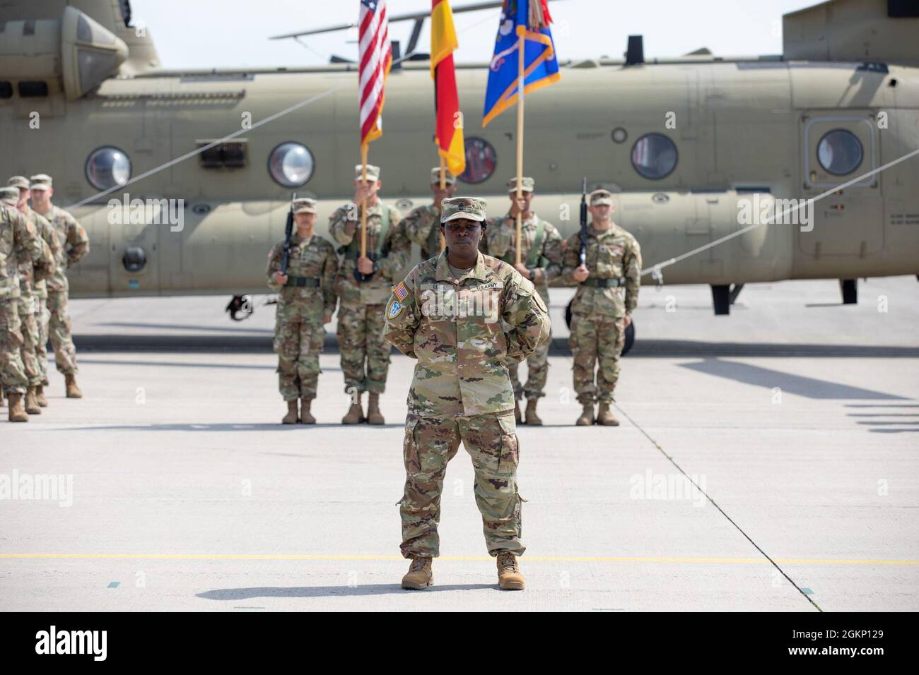 Sergent du commandement de l'armée américaine Le Maj. Chasitie Lee, 2e ...