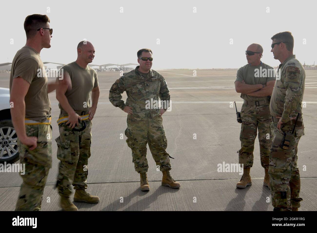 Le lieutenant-colonel Grady Patterson de la US Air Force, 157e ...