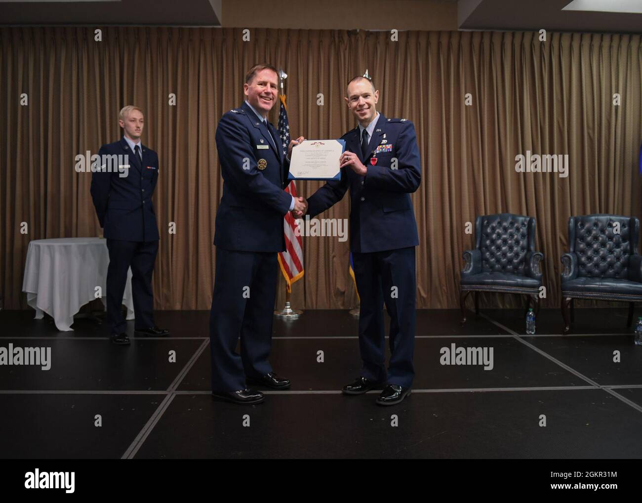 Le colonel Cameron Pringle, 319e commandant de l'escadre de ...