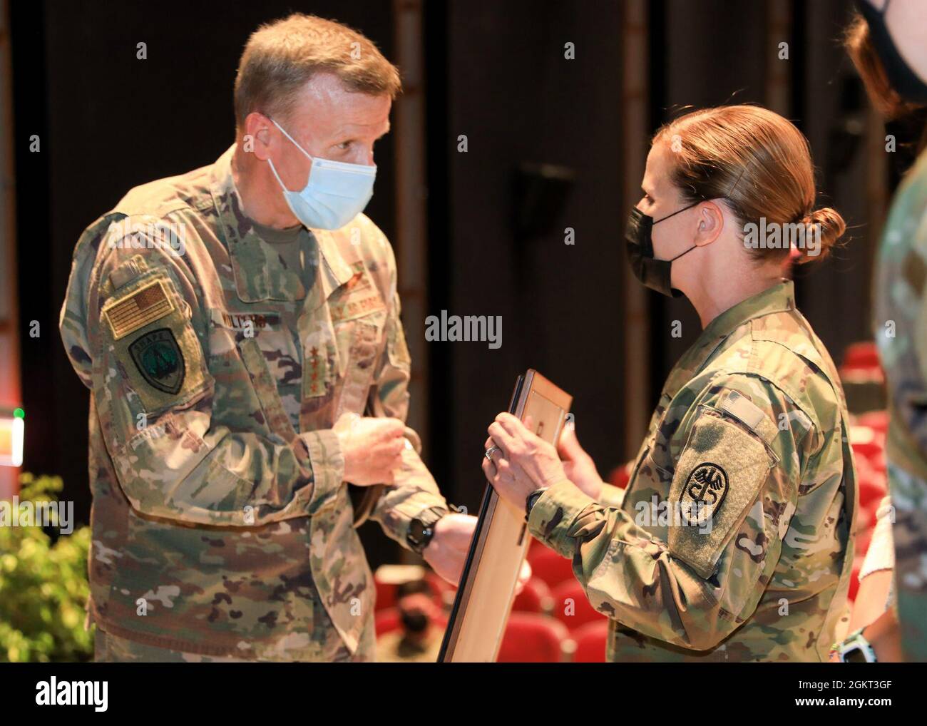 Mons, Belgique – général de la Force aérienne américaine Tod D. Wolters ...