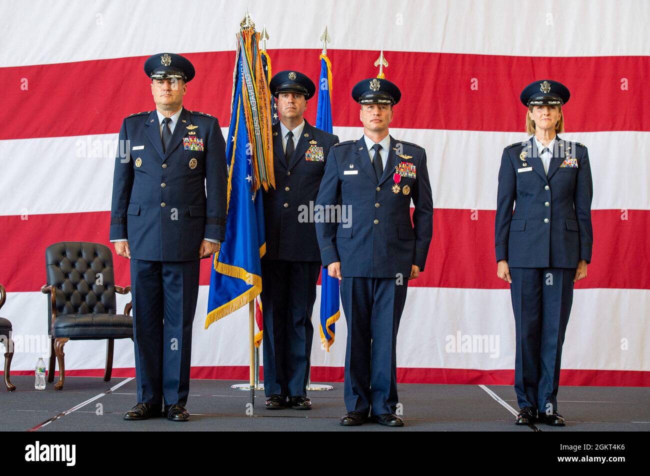 Le major général Kenneth T. Bibb Jr., le 18e commandant de la Force ...