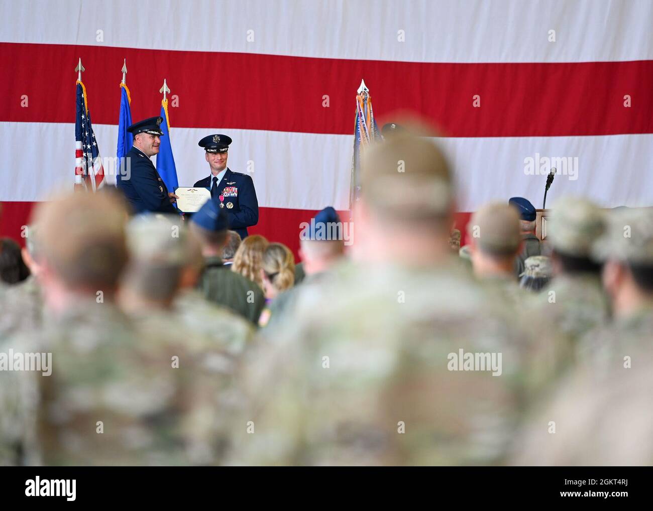 Le major général Kenneth T. Bibb Jr., 18e commandant de la Force ...