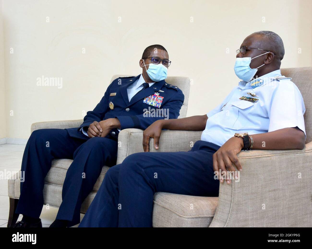 Le général de division Randall Reed de la Force aérienne des États-Unis ...