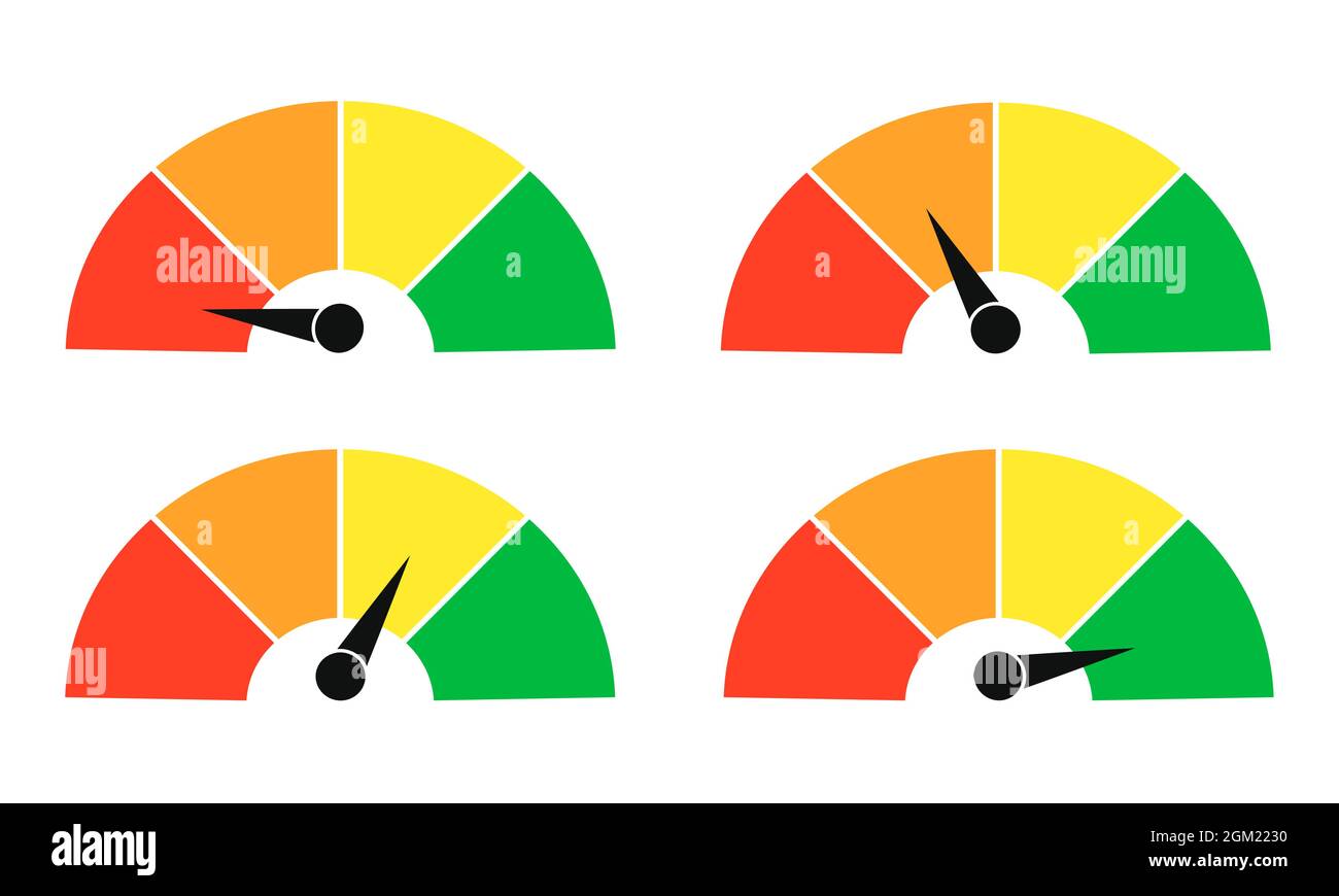 Jeu de tachymètres à vecteur couleur, débitmètre avec indicateur en ...
