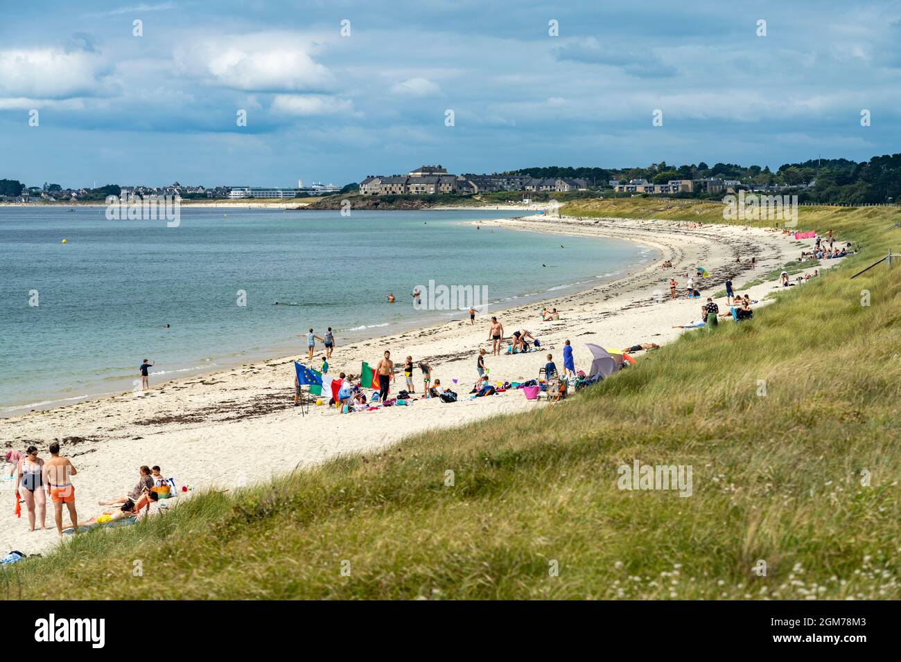 Der Strand von Kerver Plage de Kerver, Saint-Gildas-de-Rhuys, Bretagne, Frankreich | Kervert ...