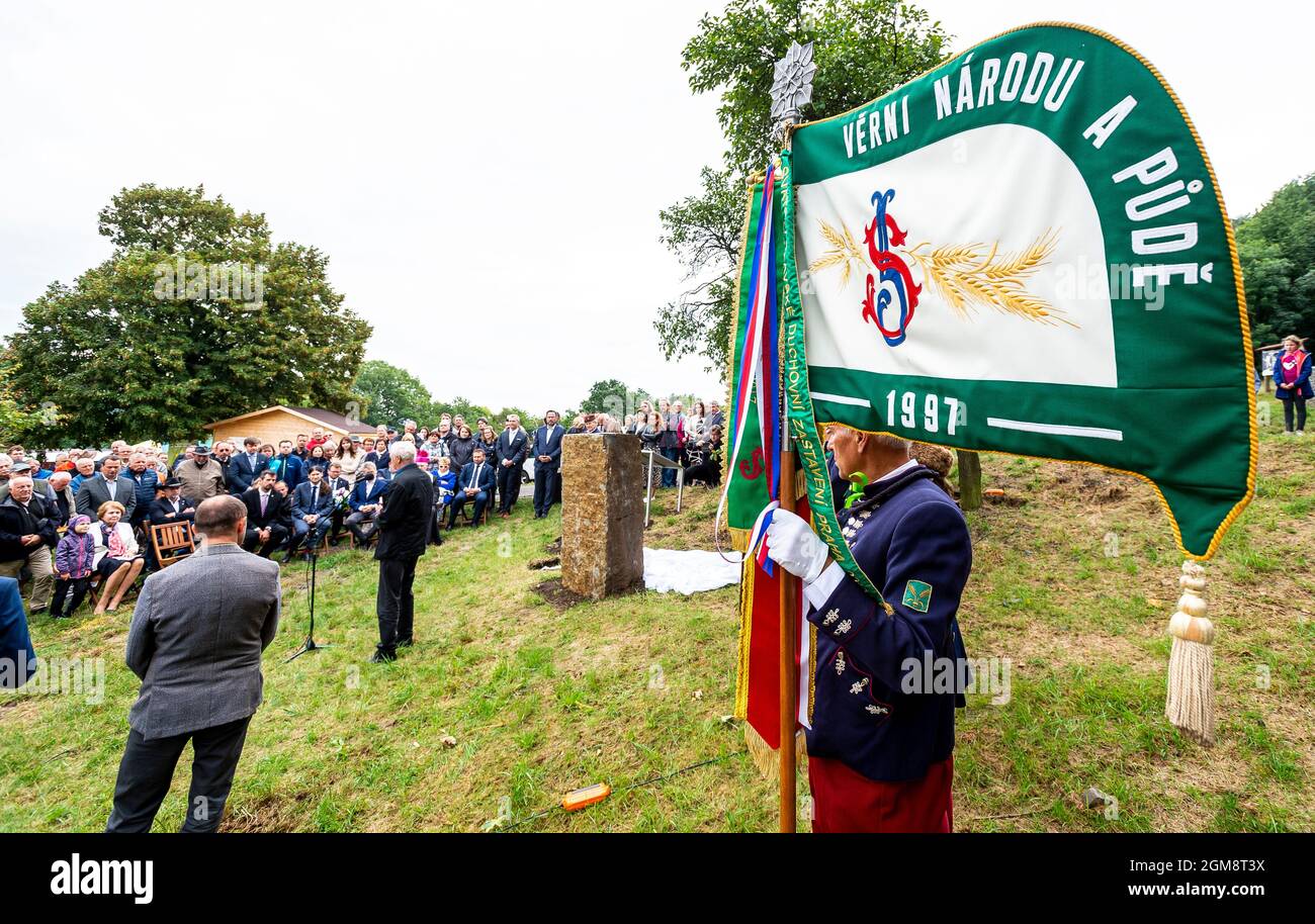 Krabcice, République tchèque. 17 septembre 2021. Le Président du Sénat ...