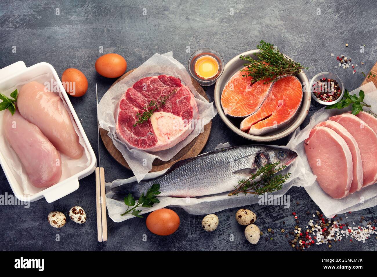 Aliments d'origine animale Banque de photographies et d’images à haute ...