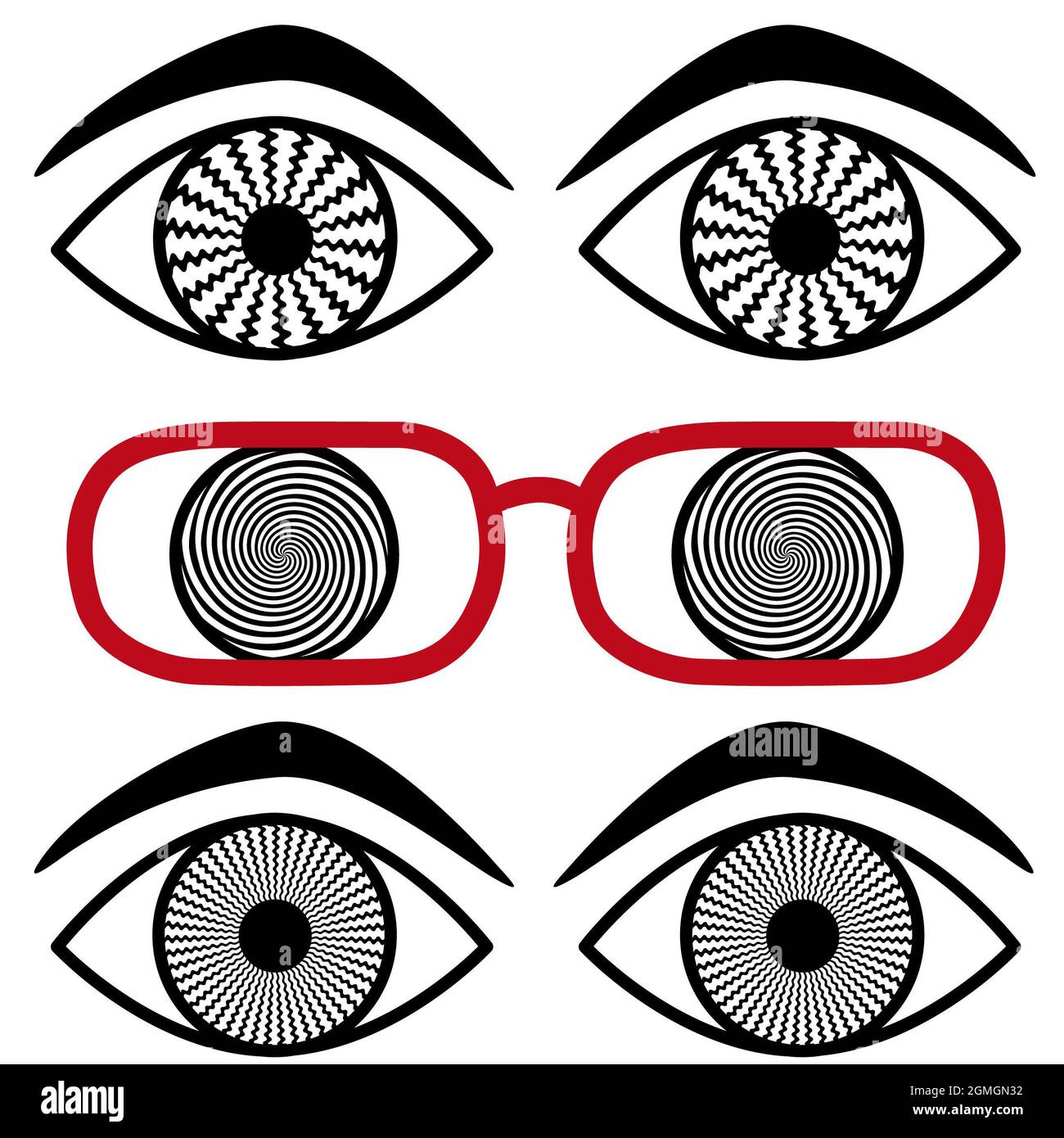 Confusion visuelle Banque de photographies et d’images à haute ...