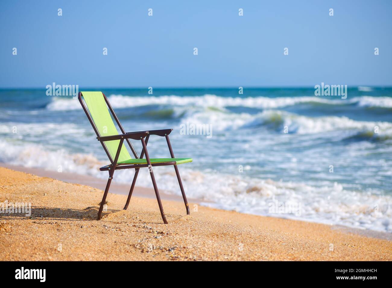 Chaise pliante plage Banque de photographies et d’images à haute ...