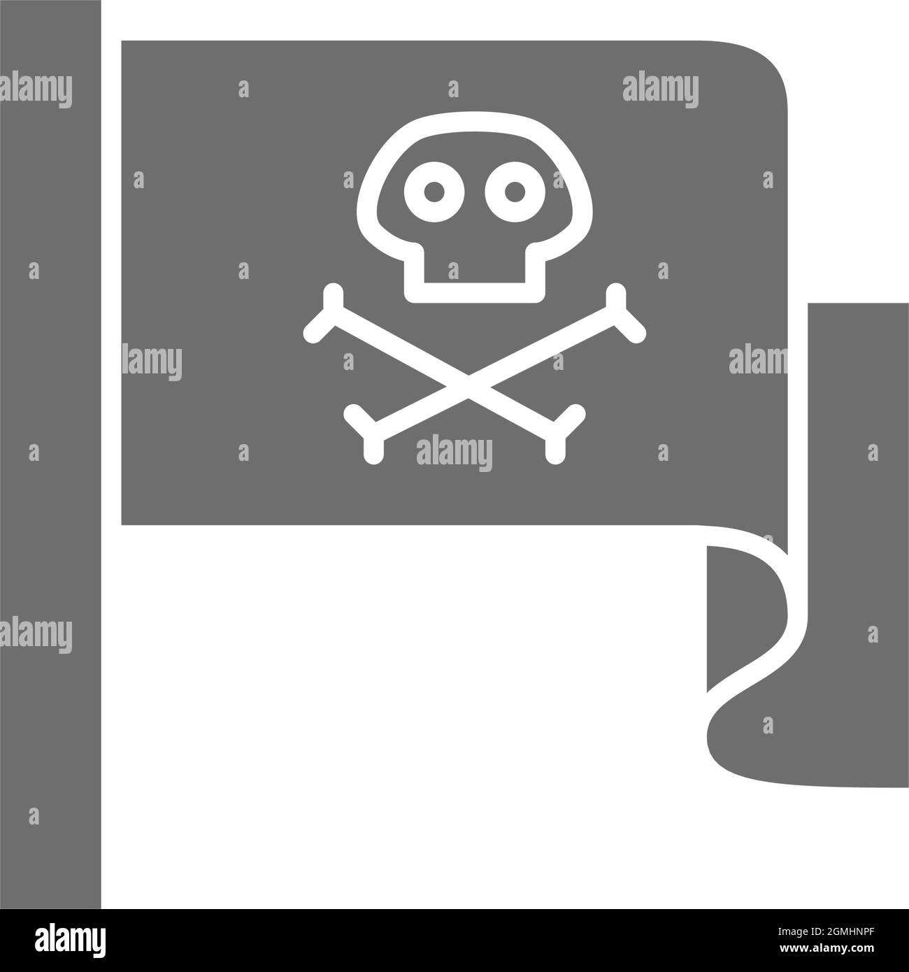 Drapeau pirates drapeau pirate Banque d'images noir et blanc - Page 2 ...