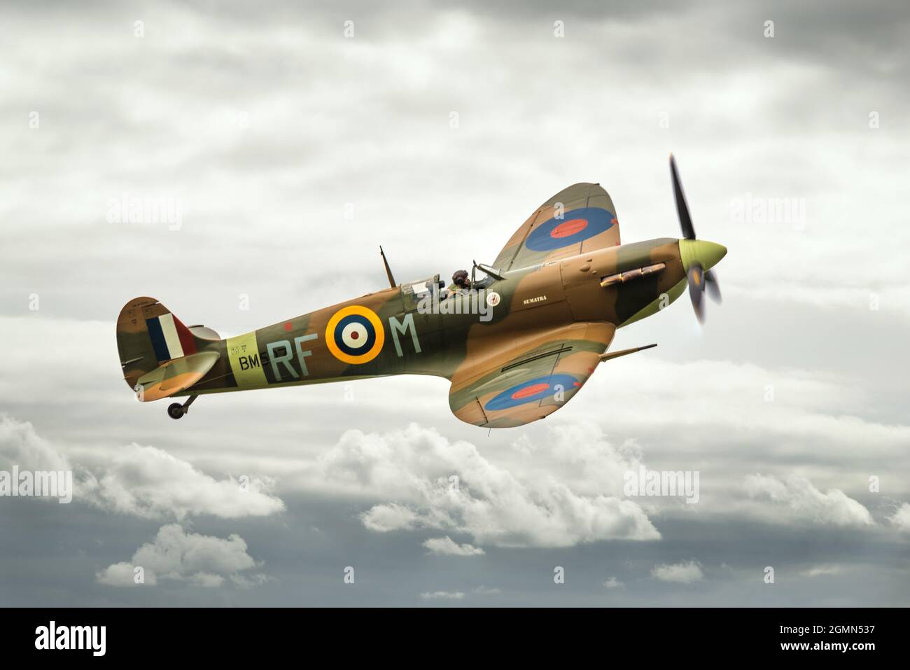 Ww2 raf pilot cockpit Banque de photographies et d’images à haute ...