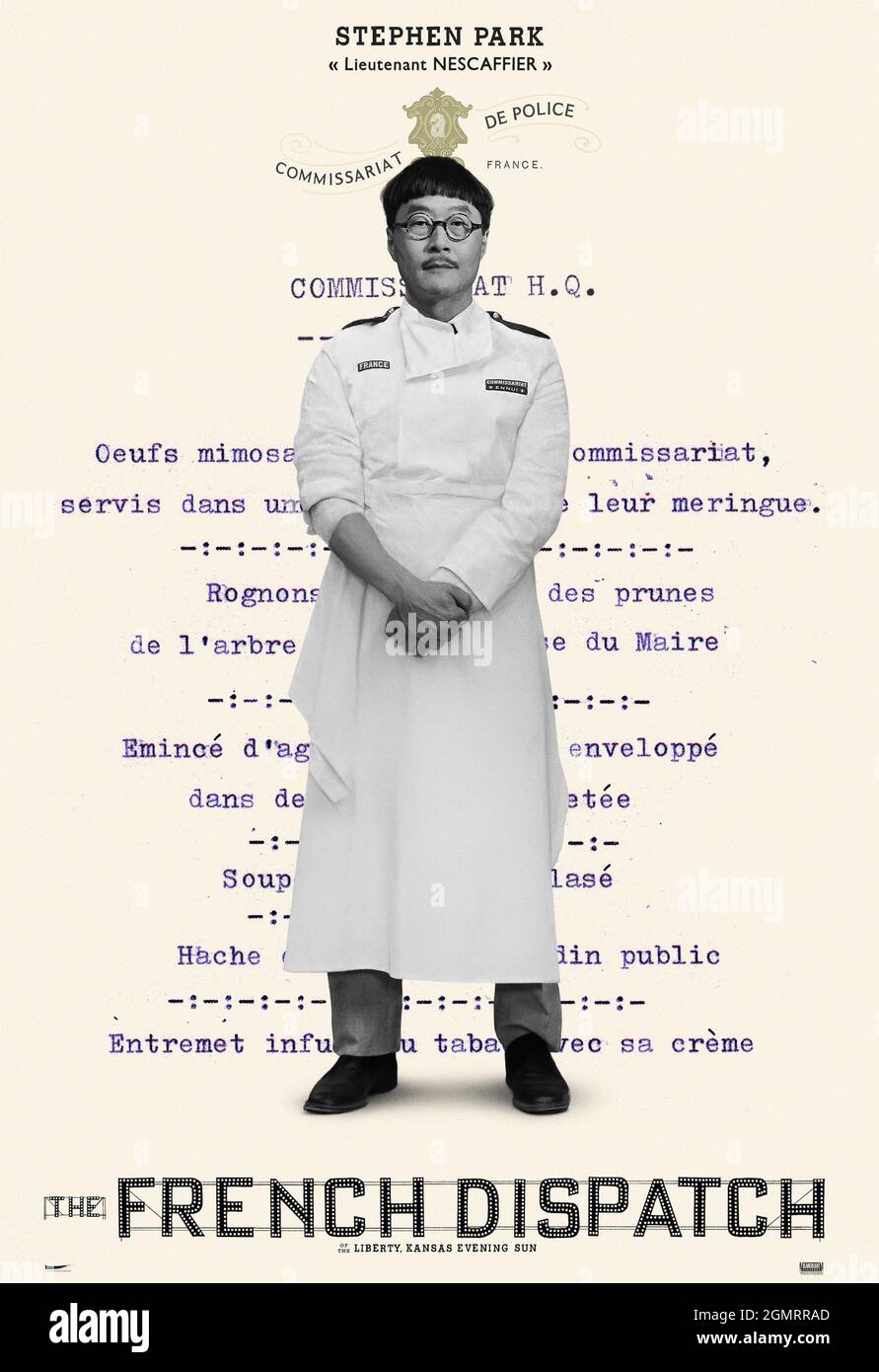 L'EXPÉDITION FRANÇAISE, affiche de personnages, Stephen Park, 2021 ...