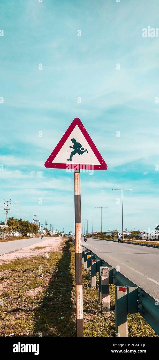 Panneau de signalisation mobile Banque de photographies et d’images à ...