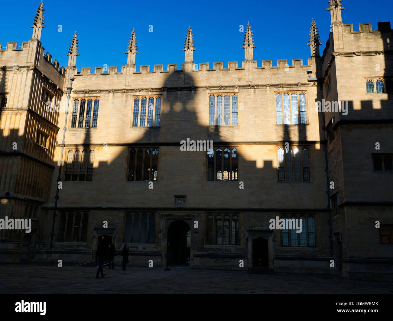 Oxford, Angleterre - 10 janvier 2020 nous voyons ici l'un des bâtiments ...