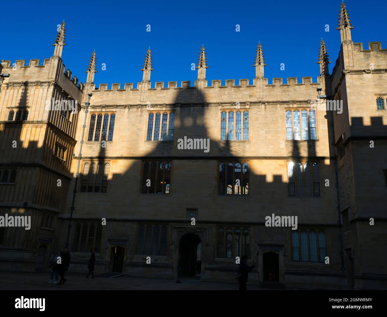 Oxford, Angleterre - 10 janvier 2020 nous voyons ici l'un des bâtiments ...