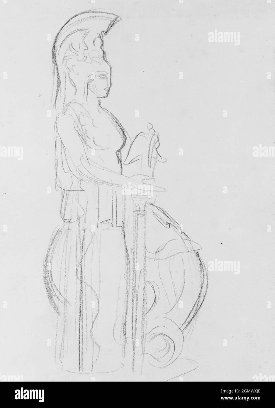 Parthénon Athena, Musée de l'Acropole, Athènes. Artiste: John Singer ...