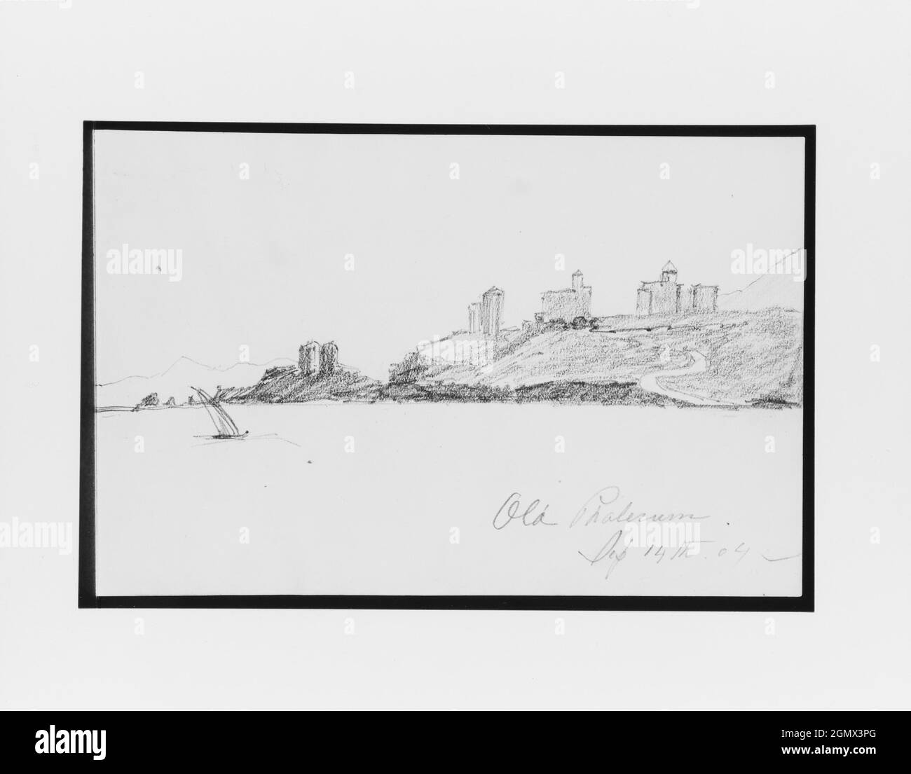 Papier ancien dessin Banque d'images noir et blanc - Alamy