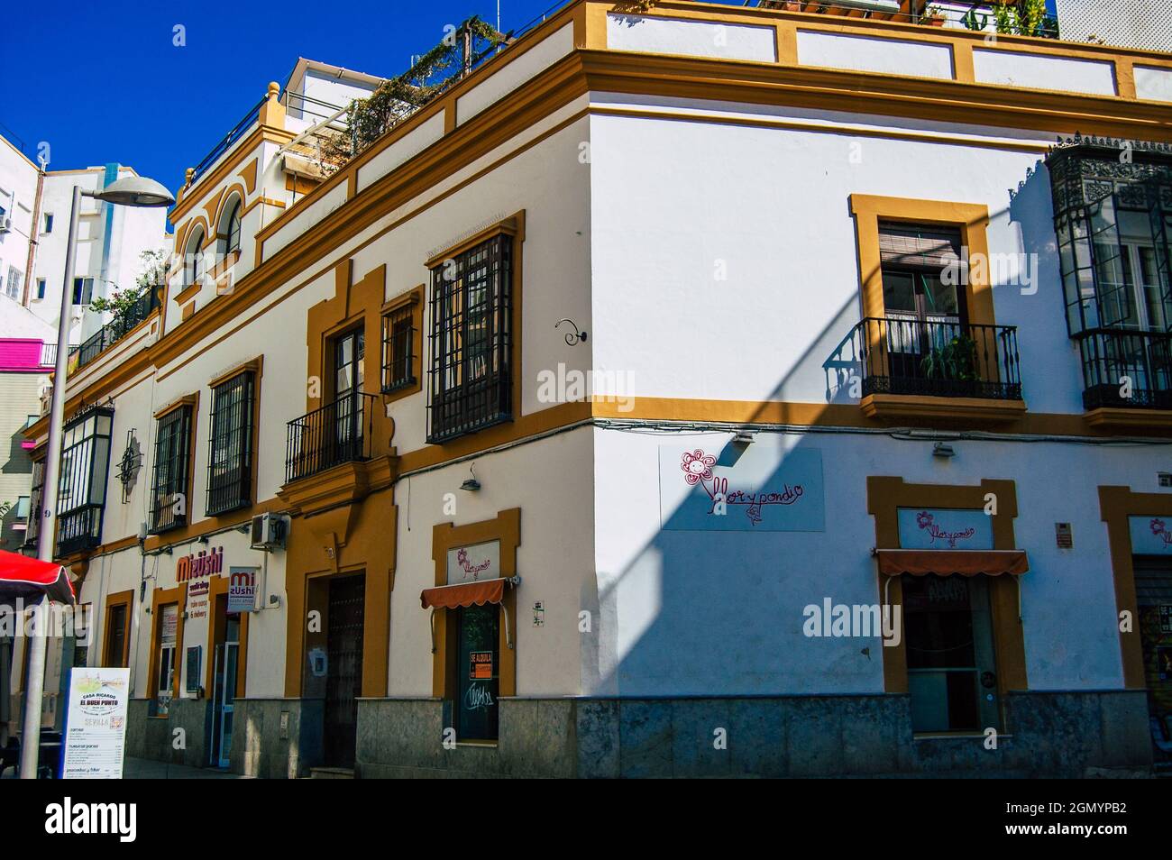 Séville Espagne 18 septembre 2021 Bâtiment situé dans la ville de ...