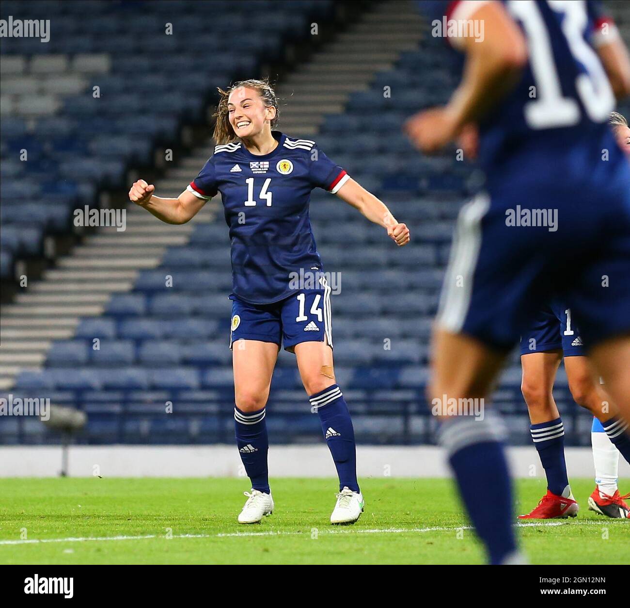 21 septembre 2021 ; Hampden Park, Glasgow, Écosse : qualification de la ...