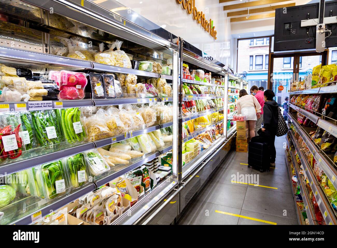 Asian supermarket chinatown Banque de photographies et d’images à haute ...