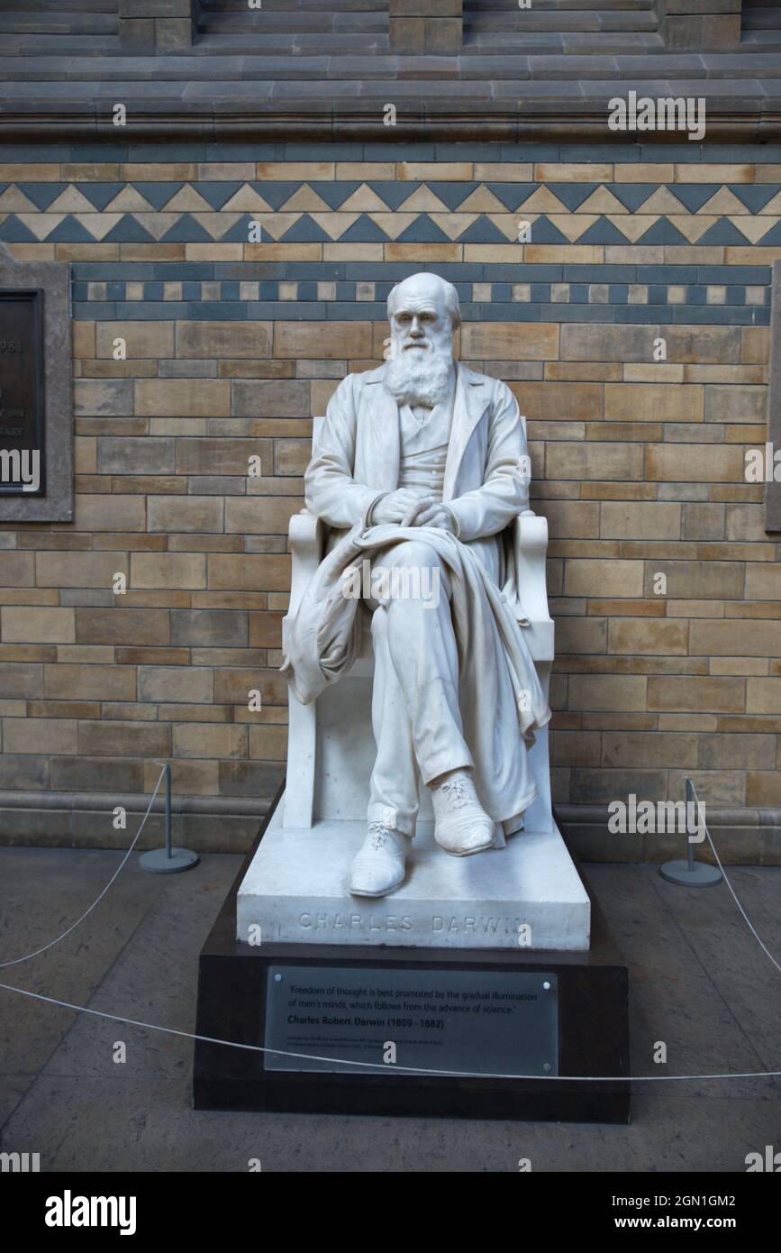 Charles darwin monument Banque de photographies et d’images à haute ...