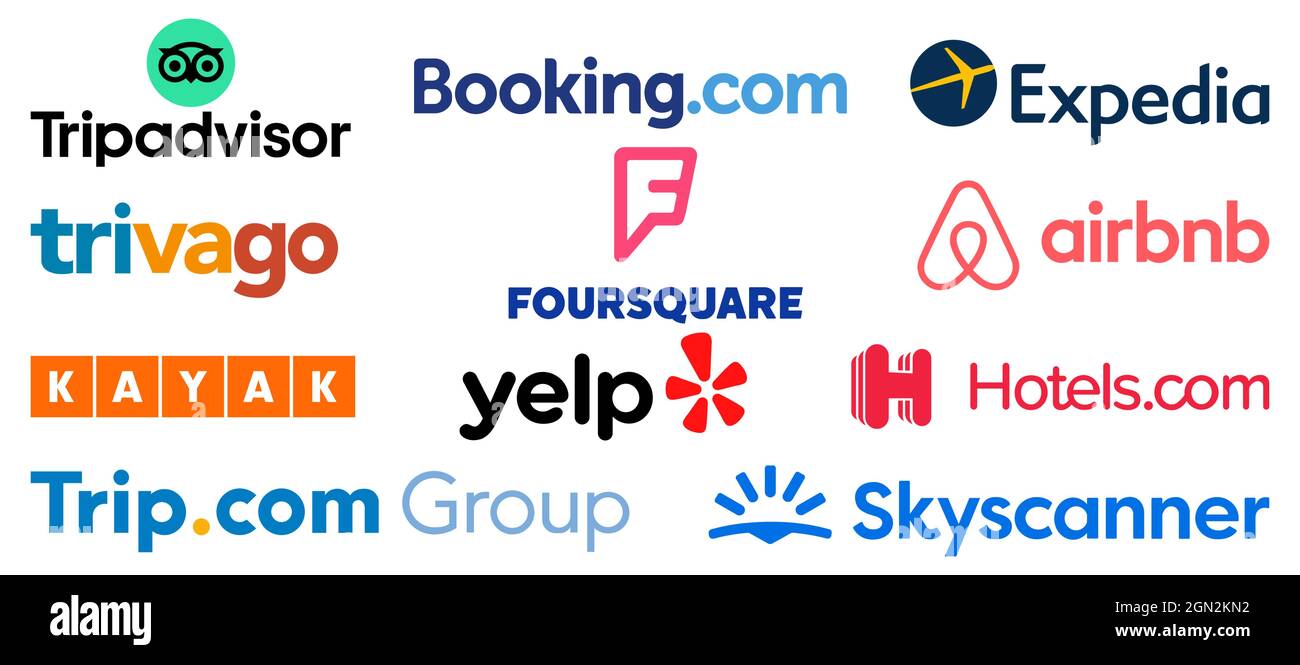 Expedia travel Banque d'images vectorielles - Alamy